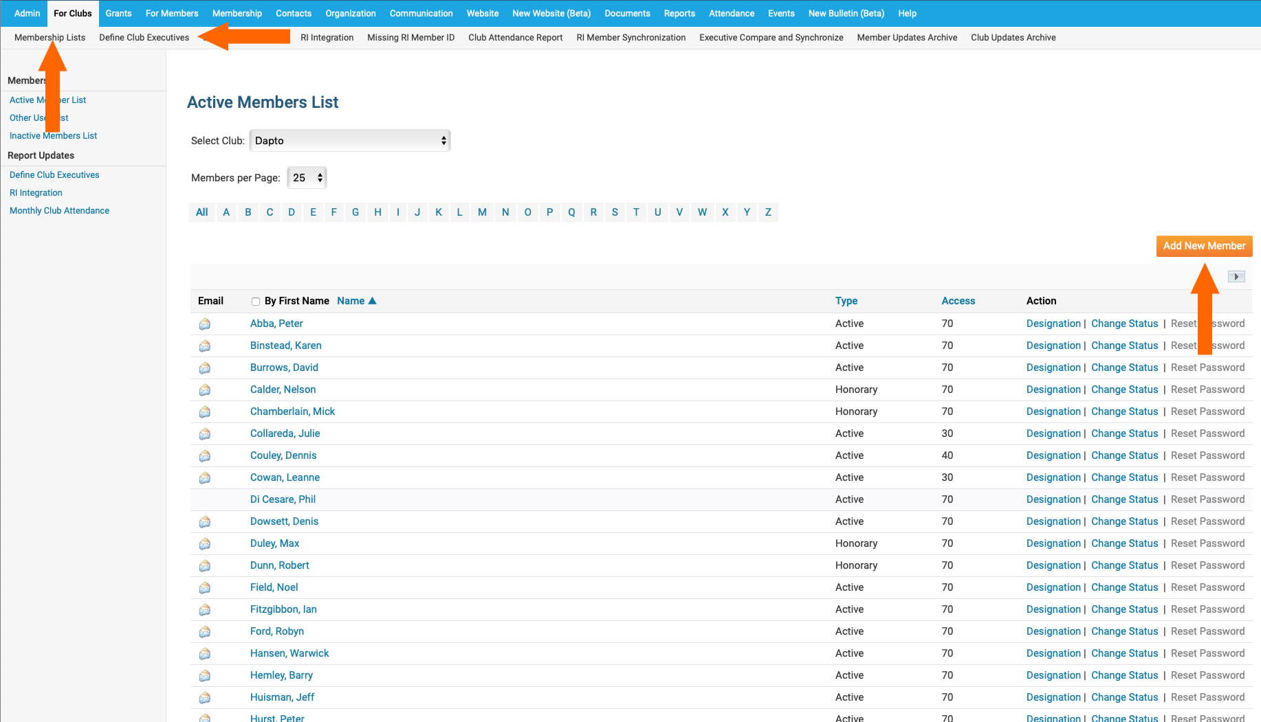 District 9675 website (ClubRunner) | MyLearning